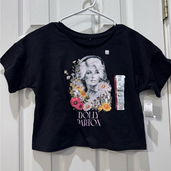Shirts & Tops | Dolly Parton Black Kids Graphic Tee | Poshmark